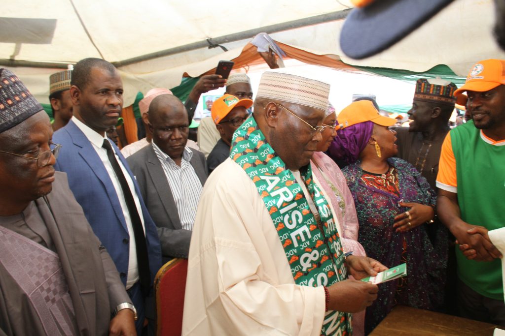 Atiku formally joins ADC in his Jada ward - Citizenship Daily